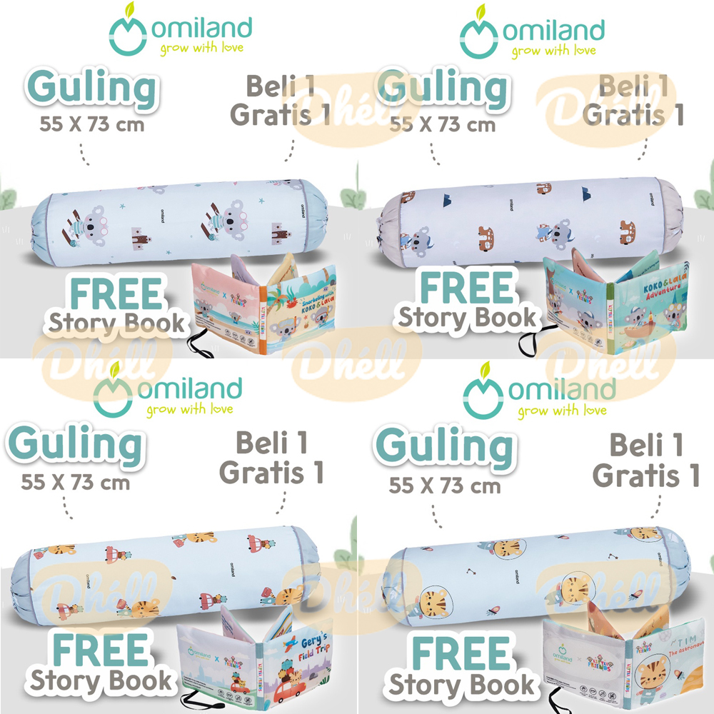 Jual Omiland Guling Anak + Soft Book Series | Shopee Indonesia