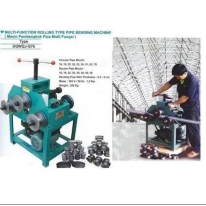 Jual mesin bending pipa Besi, 1/2"-2 "/ electric pipa bending machine ...