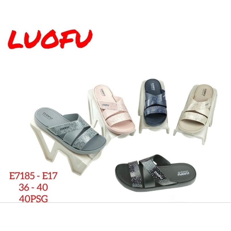 Jual LUOFU E 7185-E17 SANDAL SELOP WANITA | Shopee Indonesia