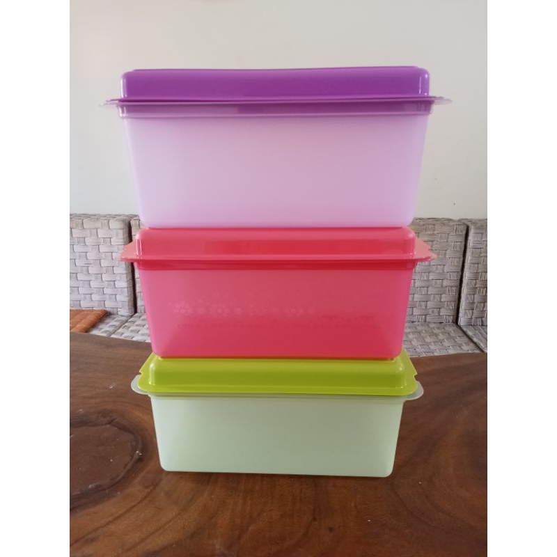 Jual Tempat Roti Tawar Serbaguna Panjang Tupperware | Shopee Indonesia