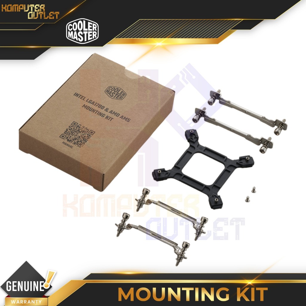 Jual COOLER MASTER BRACKET MOUNTING KIT INTEL LGA 1700 & AMD AM5 SOCKET ...