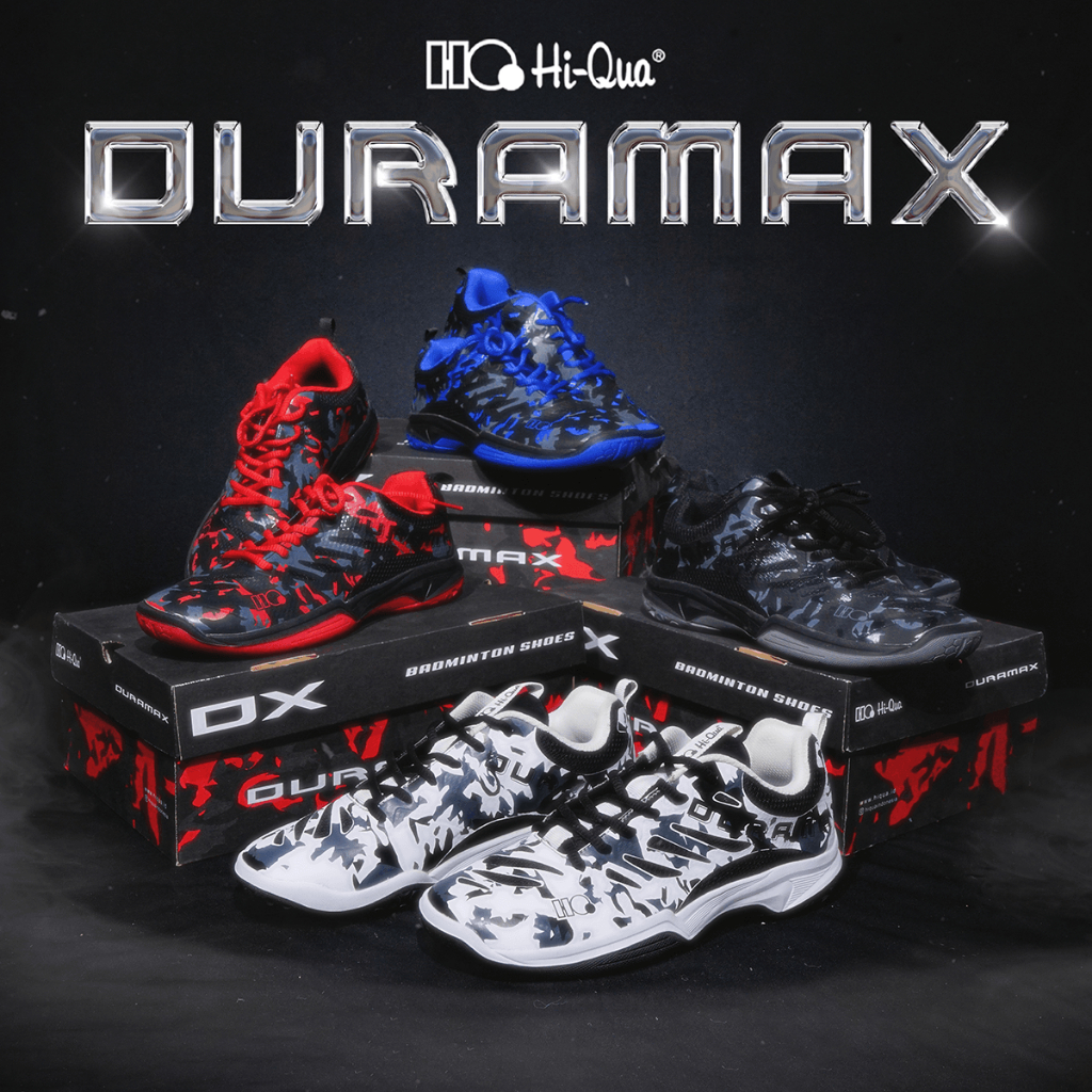 Jual Hi-Qua Sepatu Badminton Bulutangkis Duramax V2 Non Marking ...