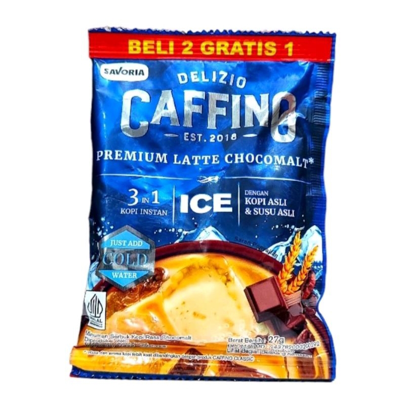 Jual DELIZIO CAFFINO Kopi Renceng 10 Sachet @20gr | Shopee Indonesia