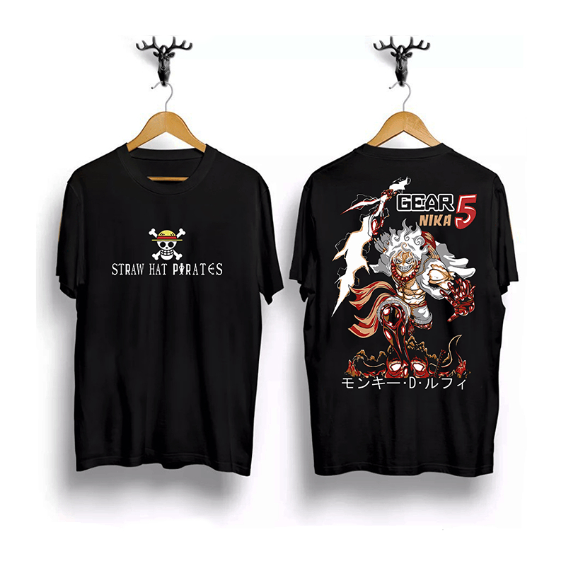 Jual Kaos Tshirt Pria Terbaru Samurai One Piece Luffy Jari Warna Hitam ... Jual Kaos Tshirt Pria Terbaru Samurai One Piece Luffy Jari Warna Hitam ...