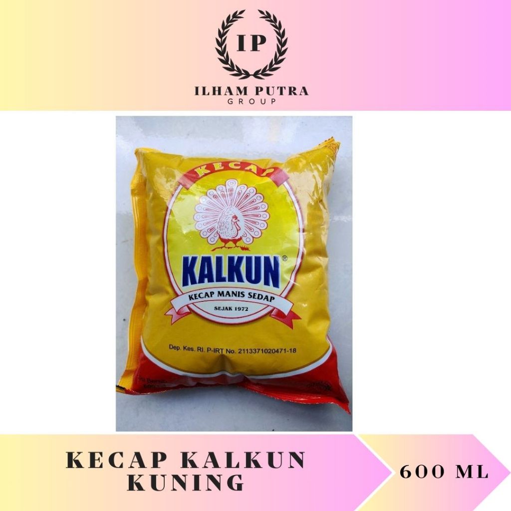 Jual kecap kalkun kuning kemasan 600ml | Shopee Indonesia