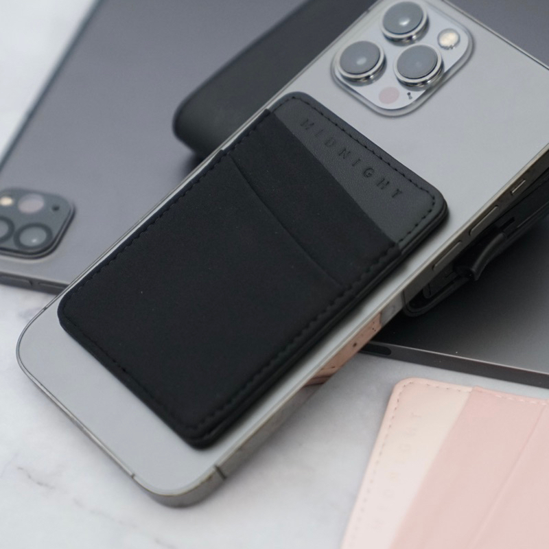 Jual Magnetic Card Holder Magsafe wallet by Midnight | Shopee Indonesia
