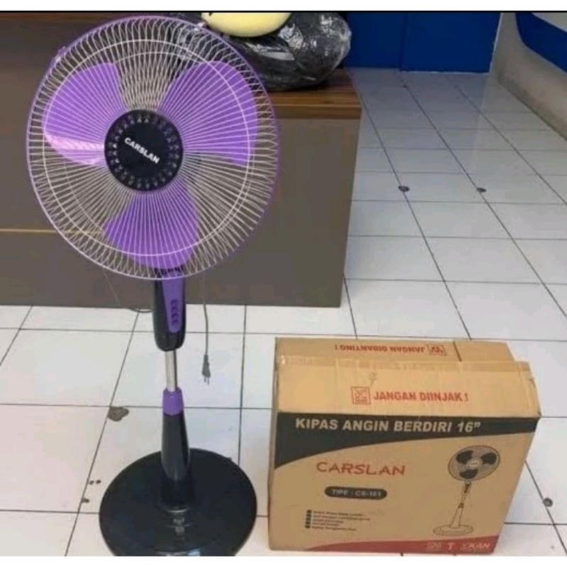Jual Kipas stand fan carslan CS-161/kipas angin berdiri 16 inch ...