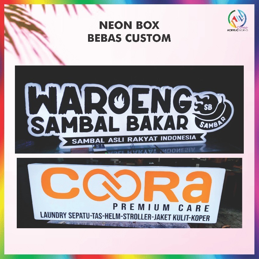 Jual Papan Nama Kantor-Custom Logo Perusahaan-Signage Logo Acrylic ...