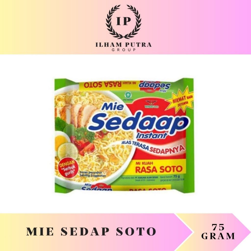Jual mie sedap rasa soto (1 pck isi 10 pcs) | Shopee Indonesia