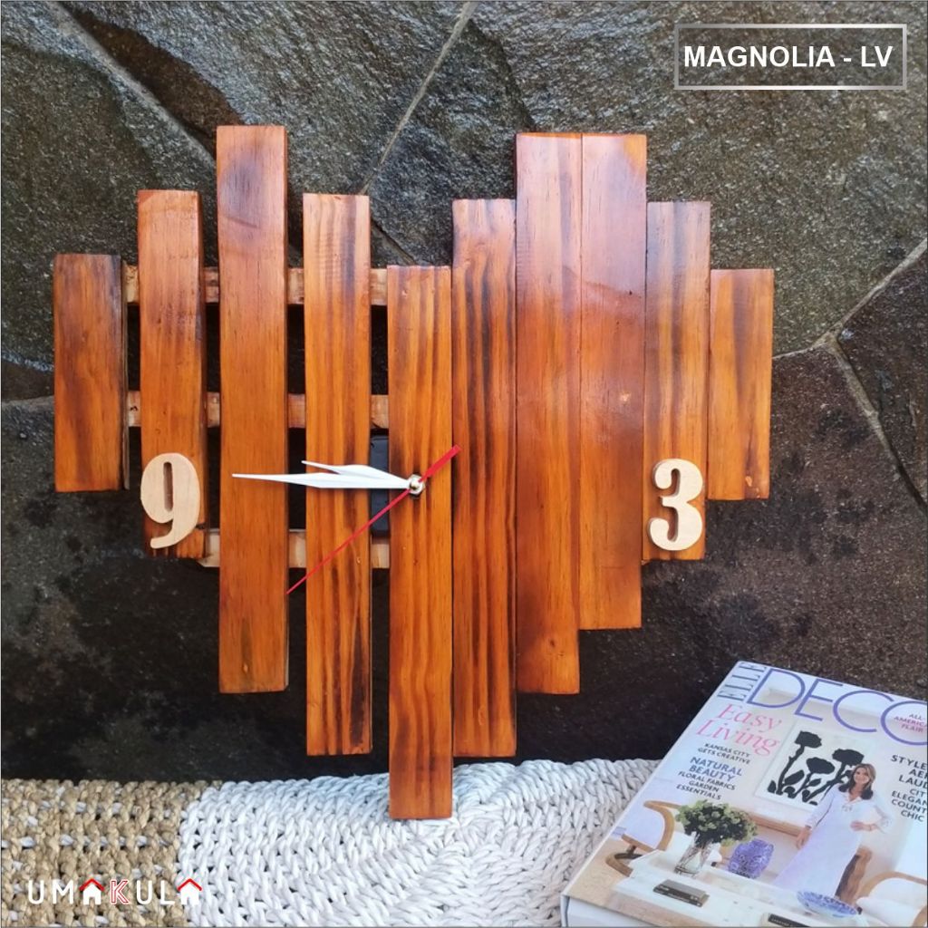 Jual JAM DINDING KAYU JATI BELANDA SOLID UNIK MEWAH RUANG TAMU ...