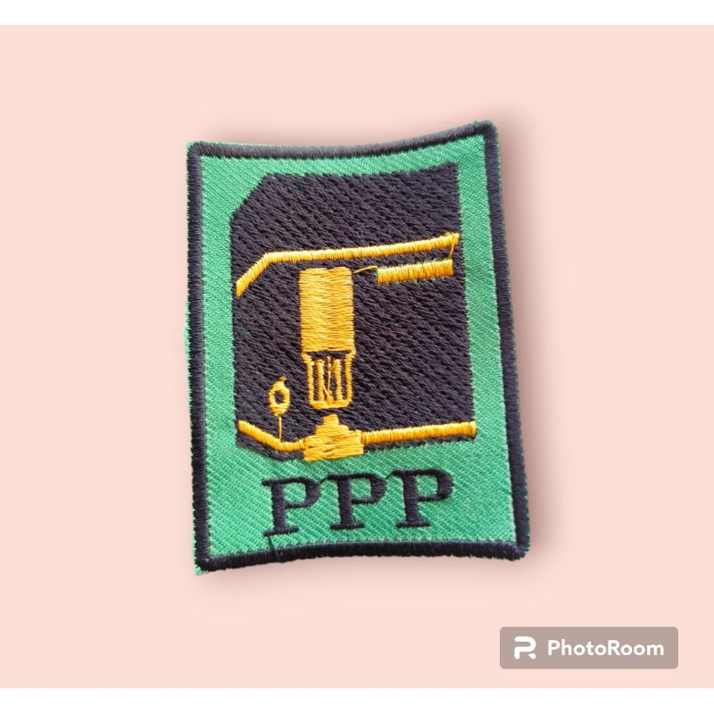 Jual BET BADGE LOGO PARTAI PPP LAMBANG BORDIR | Shopee Indonesia