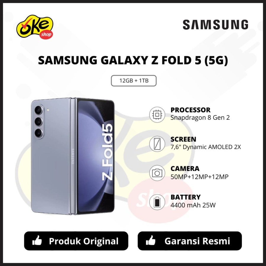 Jual SAMSUNG GALAXY Z FOLD 1TB Garansi Resmi SEIN | Shopee Indonesia