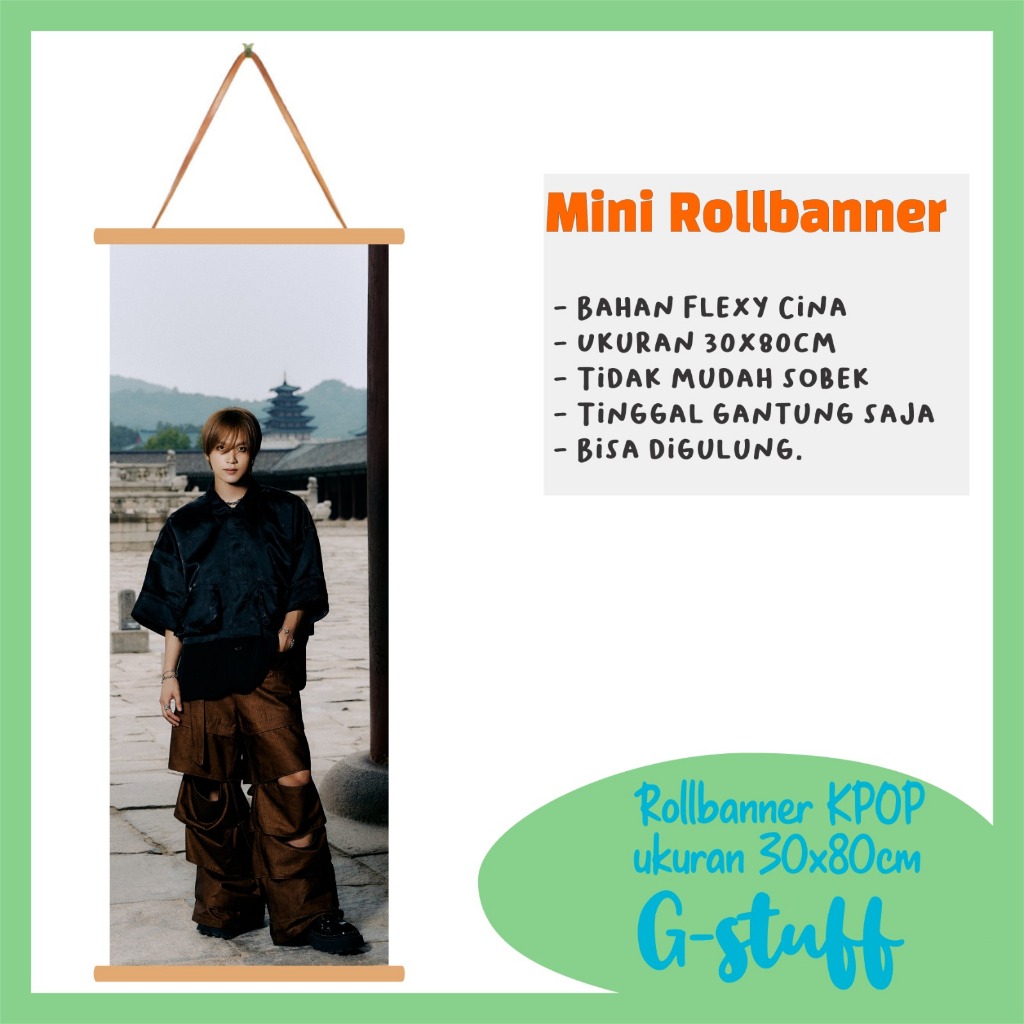 Jual MINI ROLL BANNER NCT 127 HAECHAN FACT CHECK | Shopee Indonesia