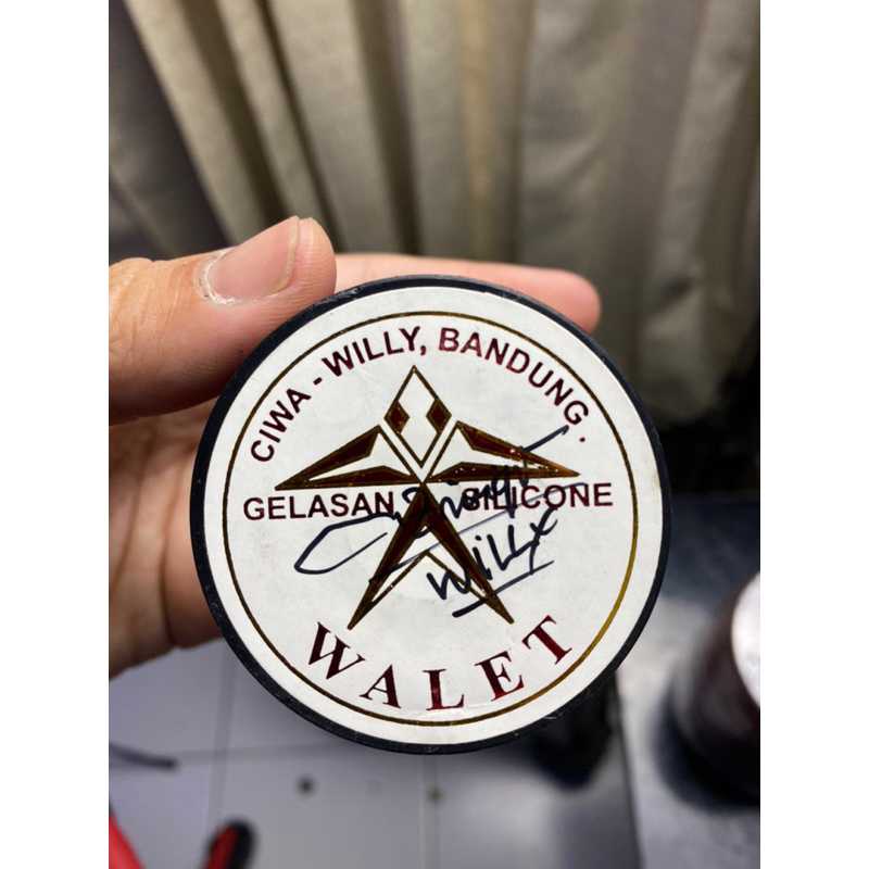 Jual gelasan wallet ciwa willy label Putih molor n66 keras alot ...