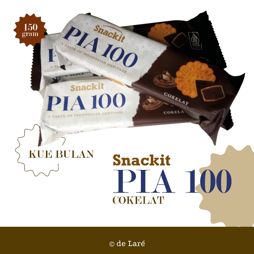 Jual Snackit PIA 100 Cokelat I 150 gram | Shopee Indonesia