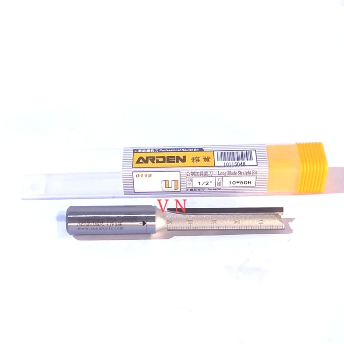 Jual Mata Router/Profil Lurus 10mm x 50mm As 1/2 Straight Bits Merk ...