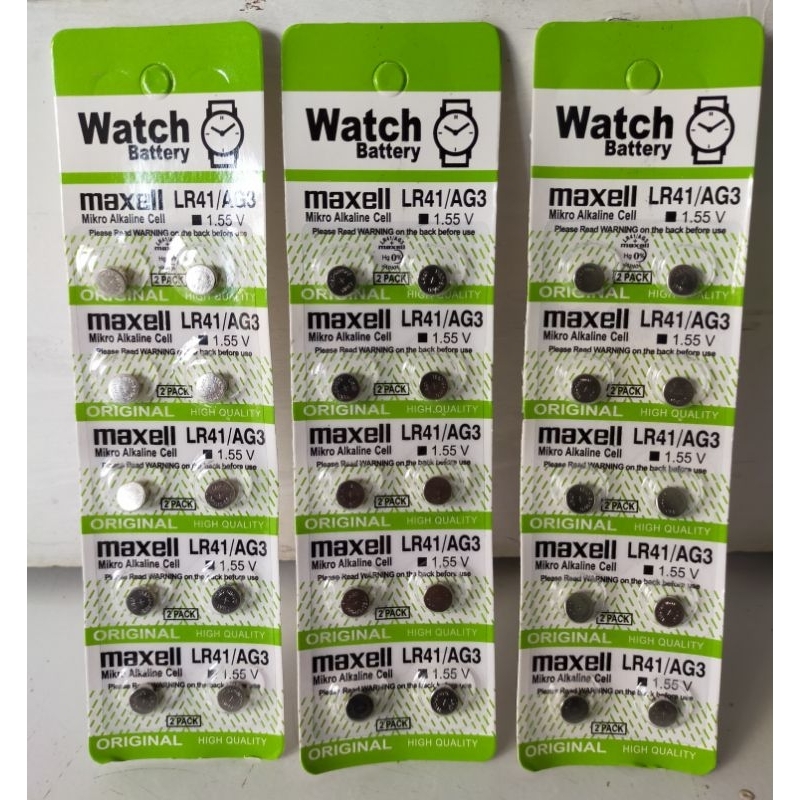 Jual Baterai LR41 / AG3 ( Harga Perbutir) Baterai Termometer Digital | Shopee Indonesia