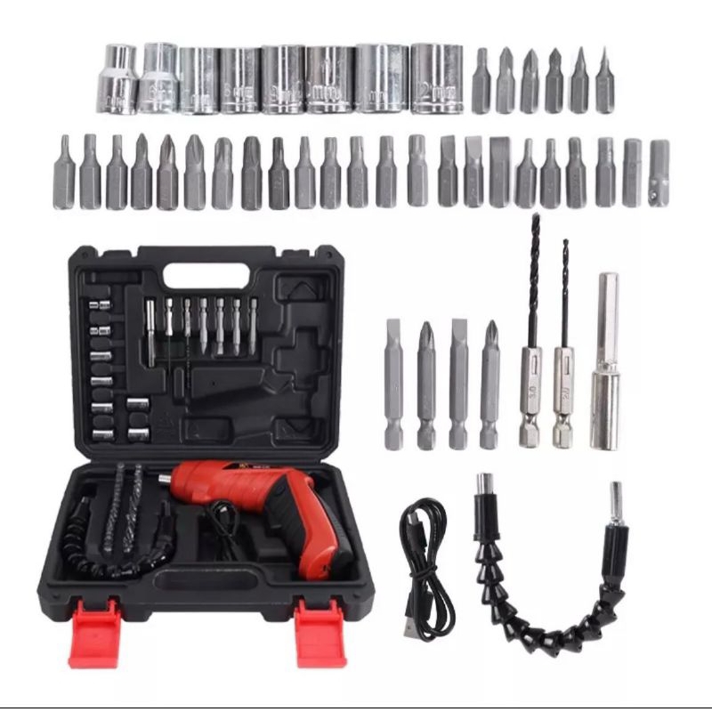 Jual UNY-MESIN BOR IMPAT CORLESS DRILL LENGKAP FULLSET BOX | Shopee ...