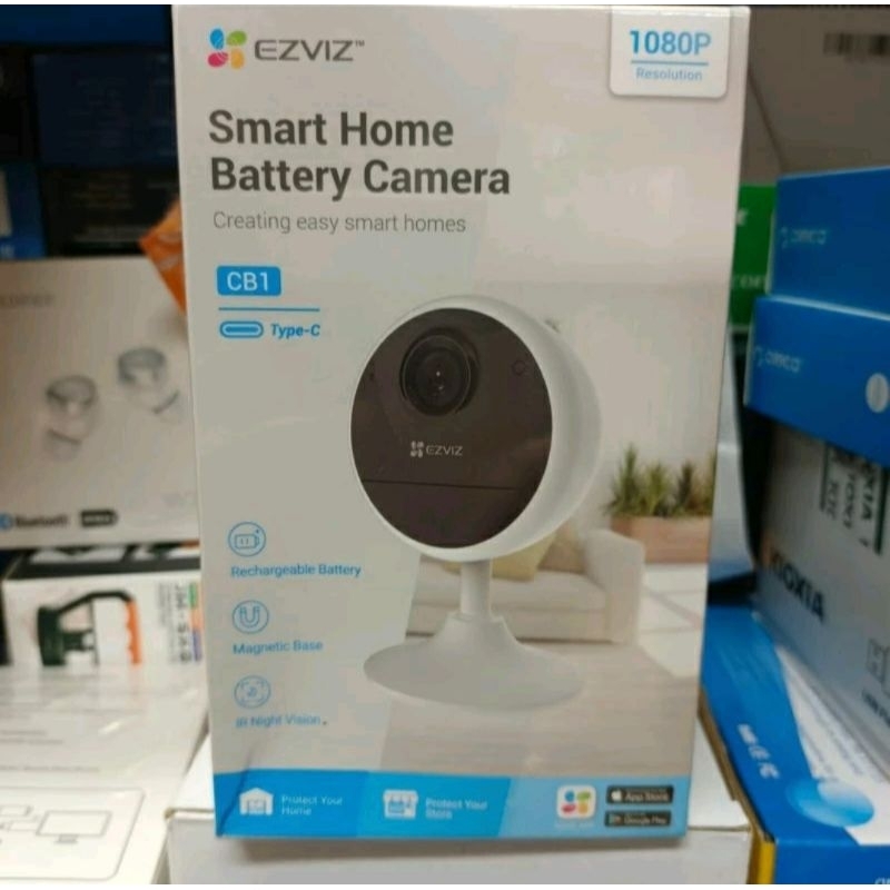 Jual Ezviz CB1 2MP 1080P USB Type C AUDIO Smart BATTERY INDOOR Wifi ...