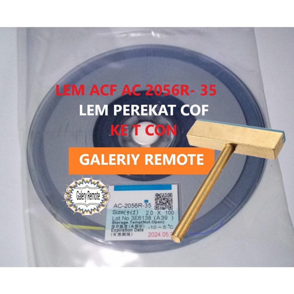 Jual Paket Lem ACF / Lem LCD AC 2056 Lem Perekat Flexiel cof tcon + Solder T Mata solder T alat ...