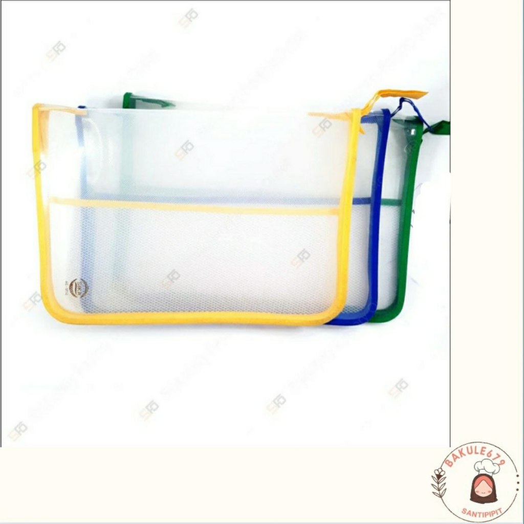 Jual Zipper Bag Sika F4 AC 1732 -Biru | Shopee Indonesia