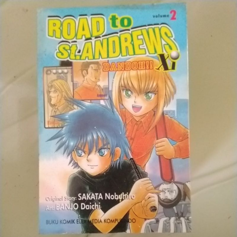 Jual Komik Paket 12 Buku Road to St.Andrews Dandoh!! XI (2-15 minus no.1&10 Tamat) | Shopee ...
