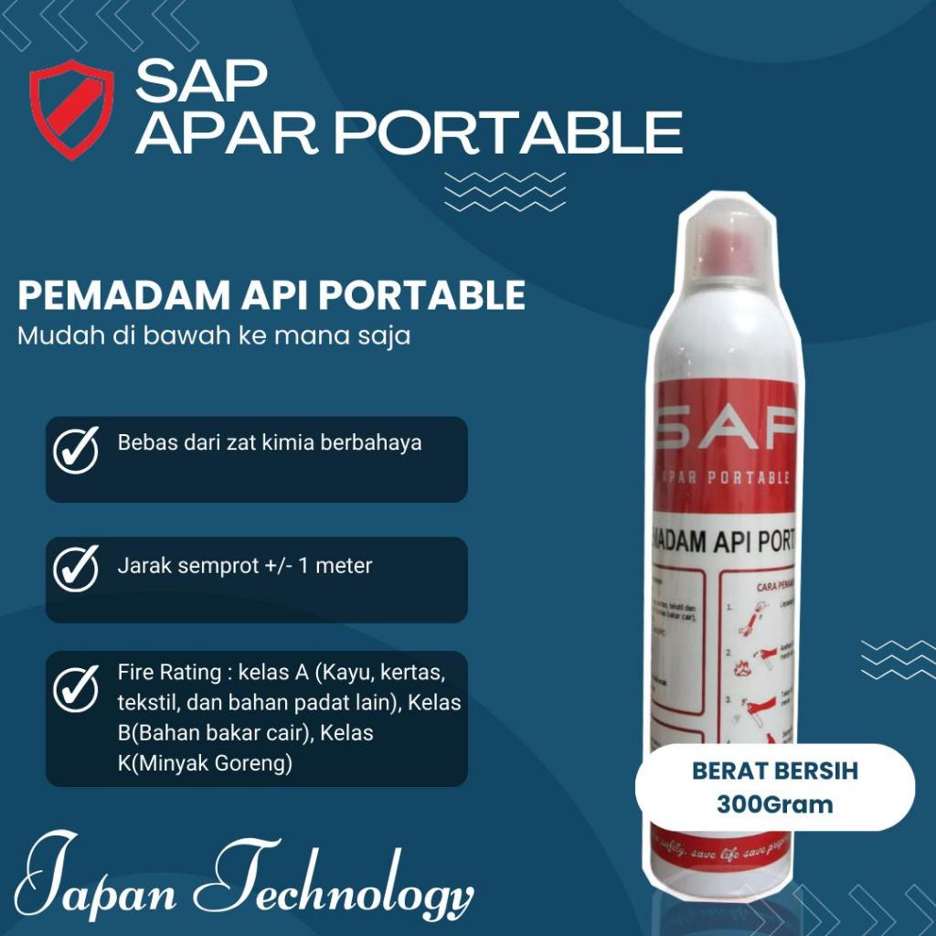 Jual APAR PORTABLE SAP /PEMADAM API PORTABLE 300gr | Shopee Indonesia