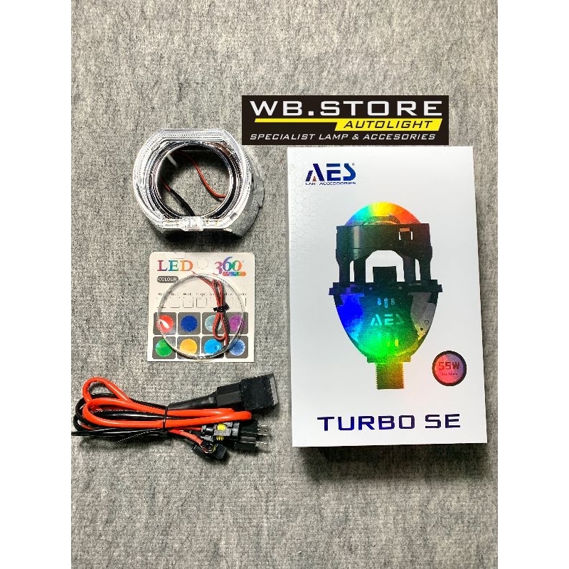 Jual COMBO PAKET HEMAT BILED AES TURBO SE EXPERIENCE 60 WATT ORIGINAL ...