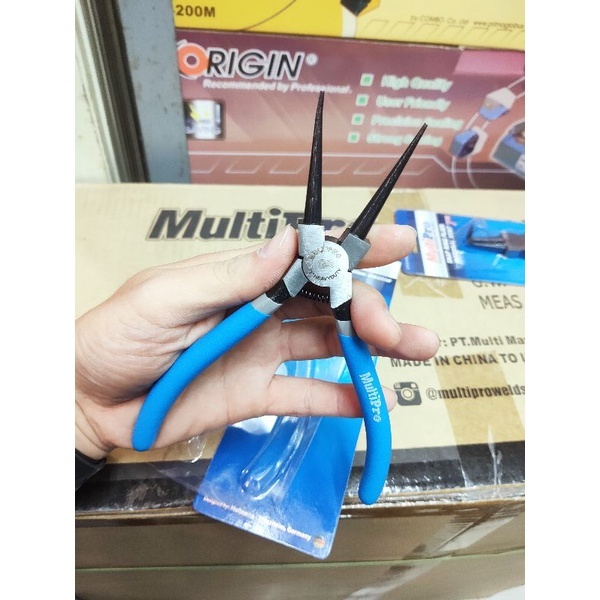 Jual Tang Snap Ring Plier Internal 7" multipro / Tang snap ring lurus ...