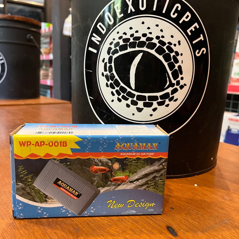 Jual Aerator Aquarium Portable Battery Air pump Aquaman WP AP 001B ...