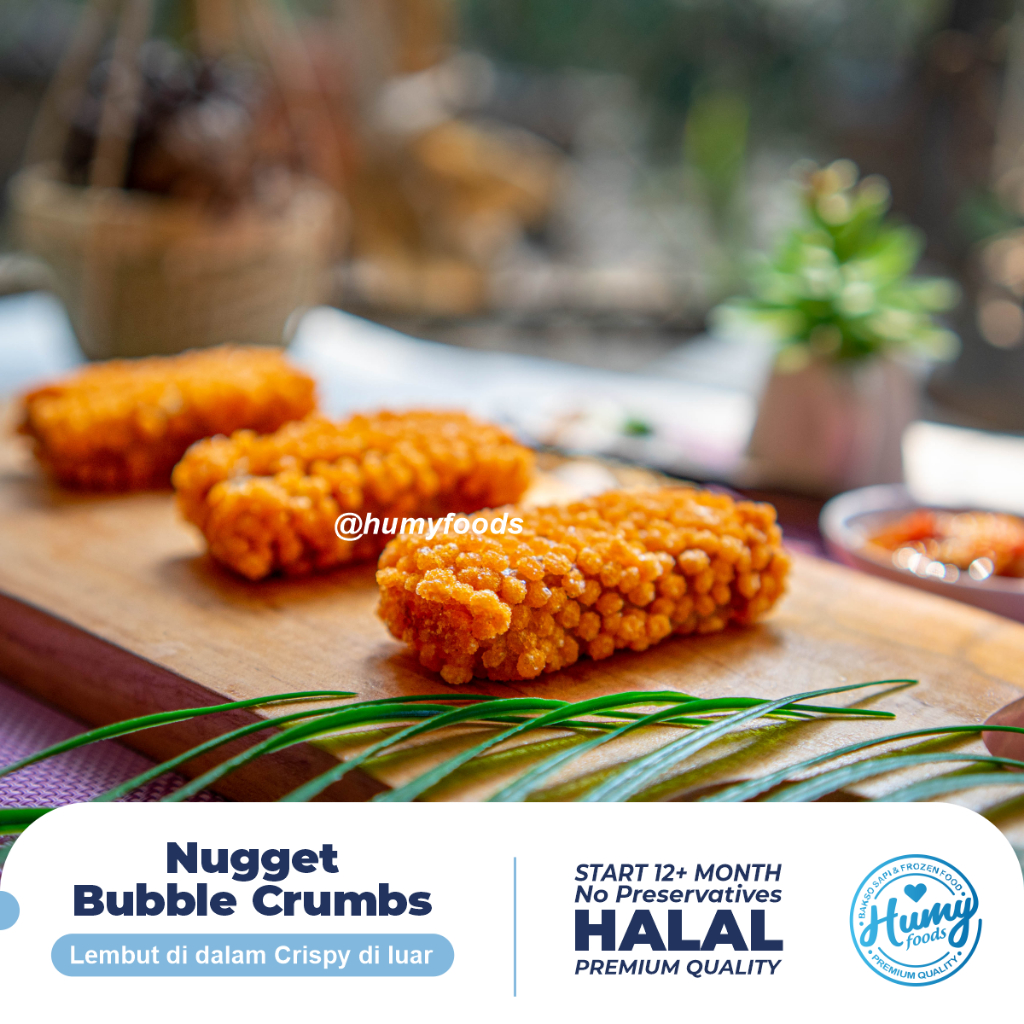 Jual NUGGET AYAM BUBBLE CRUMB CRISPY HOMEMADE tanpa pengawet | Shopee ...
