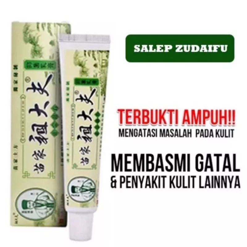 Jual SALEP ZUDAIFU TUBE 15ML || SALEP GATAL PANU KADAS KURAP EKSIM ...