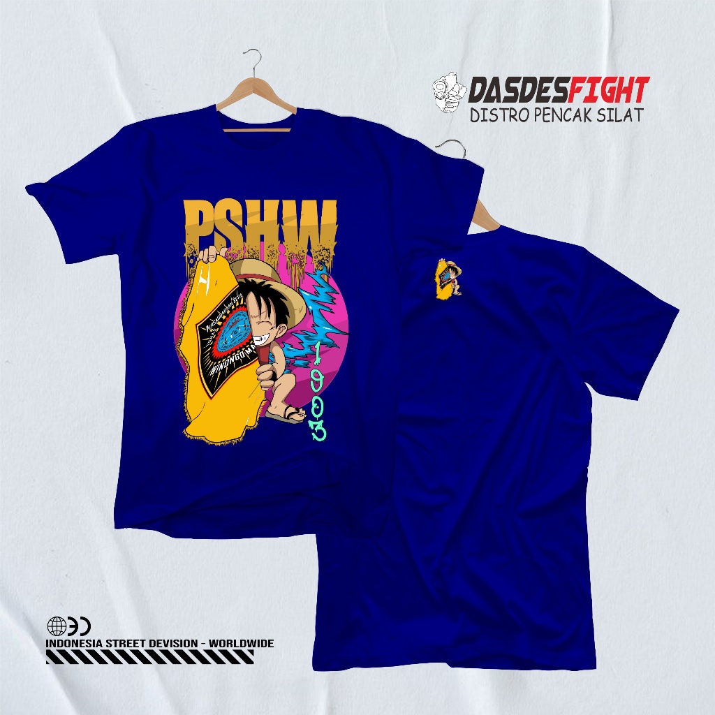 Jual KAOS PSHW SH WINONGO-KAOS ANIME LUCU LUFFY-PSHW-SETIA HATI WINONGO ...