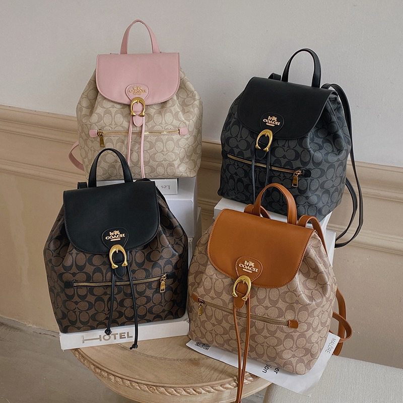 Jual [TERMURAH & BISA COD ]Ransel Wanita & Anak Coach PU Leather ...