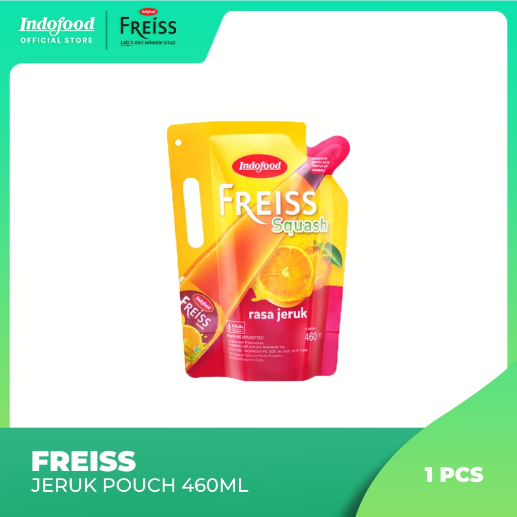 Jual Freiss jeruk pouch 460ml | Shopee Indonesia