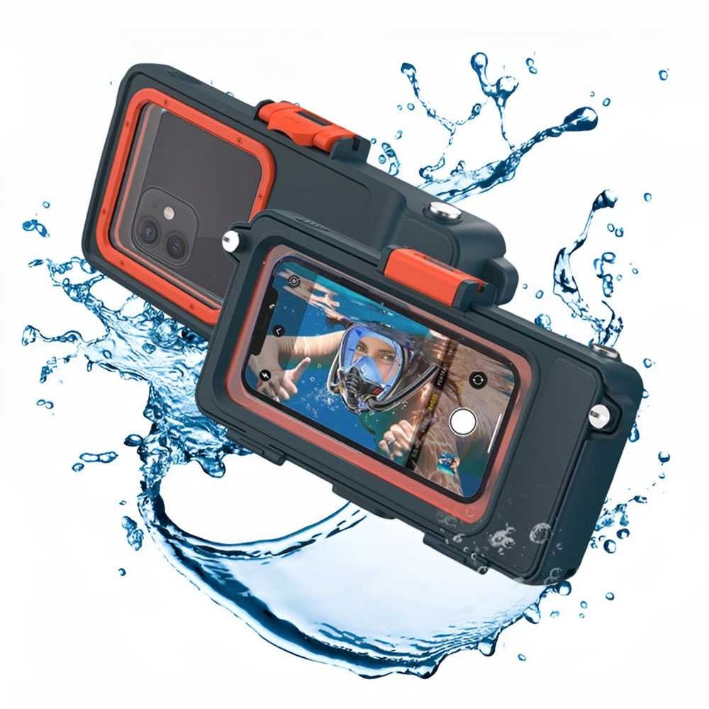 Jual iPhone 11 12 13 / Pro / Pro Max Casing Waterproof Diving Case Hp ...