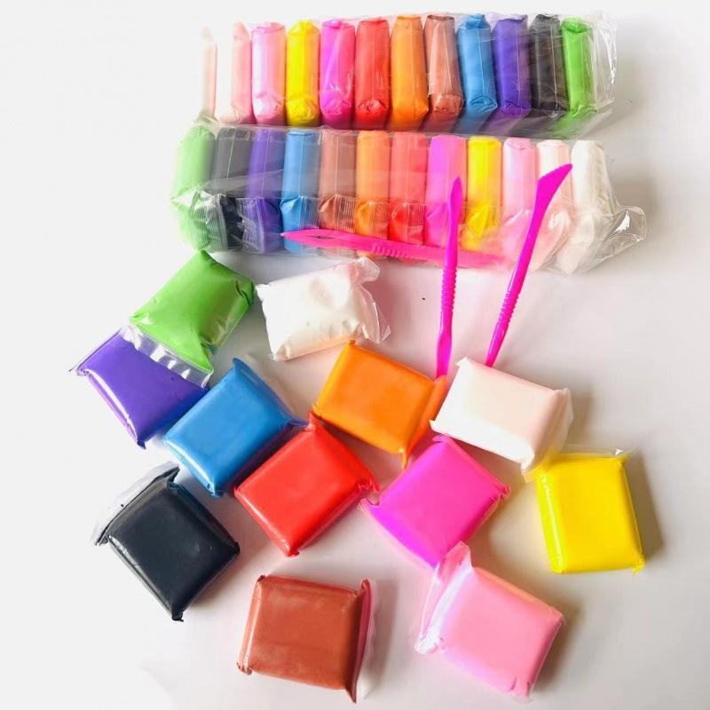 Jual Clay Polymer Mainan Anak Edukasi SLIME Clay Dough Colour ...