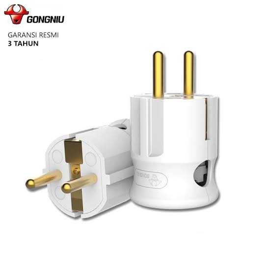 Jual GONGNIU Steker Plug Arde Colokan Listrik / Power Strip G10L5 White ...