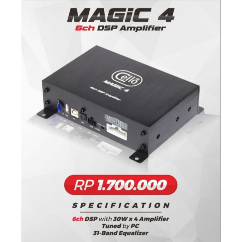 Jual Power Processor 6Chanel Cello Magic 4 | Shopee Indonesia