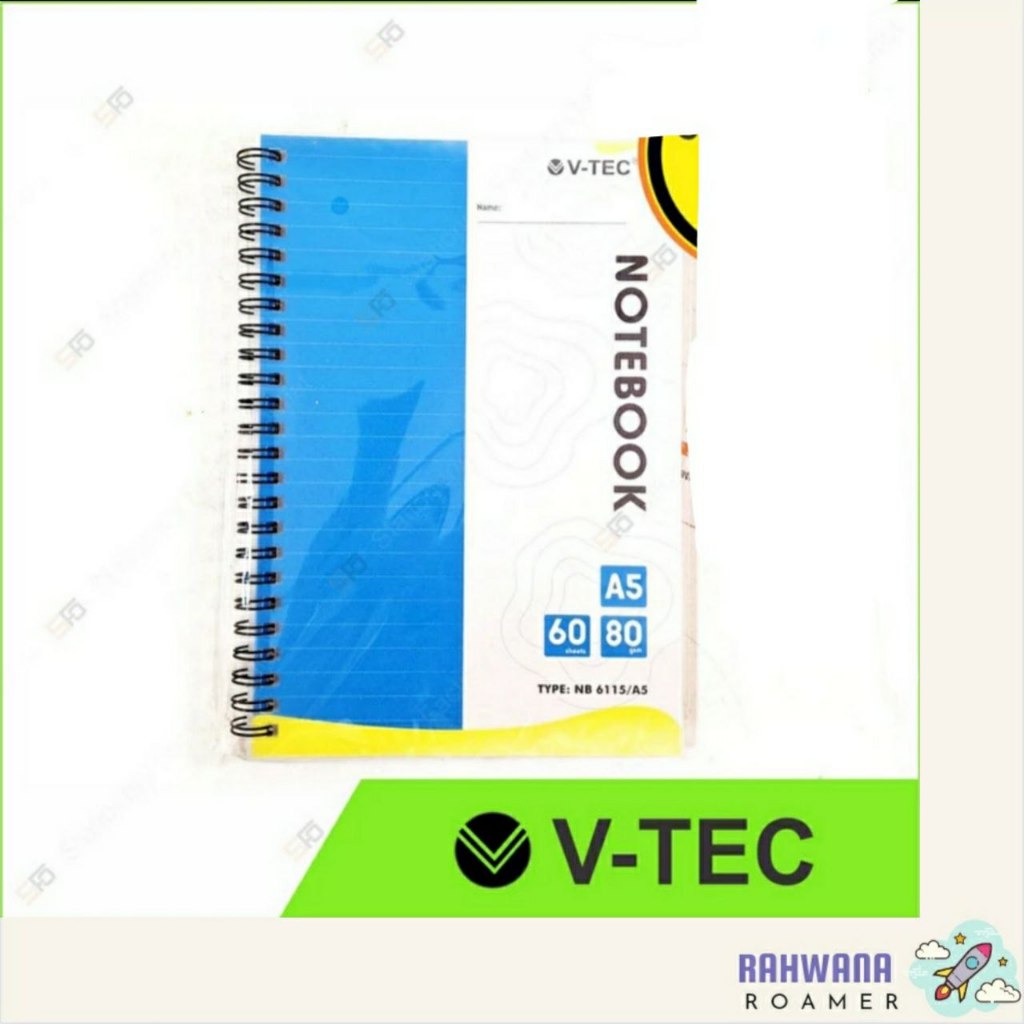 Jual Grid netbook A5 V-Tec NB -85-11 Diary Agenda Buku catatan Grided ...