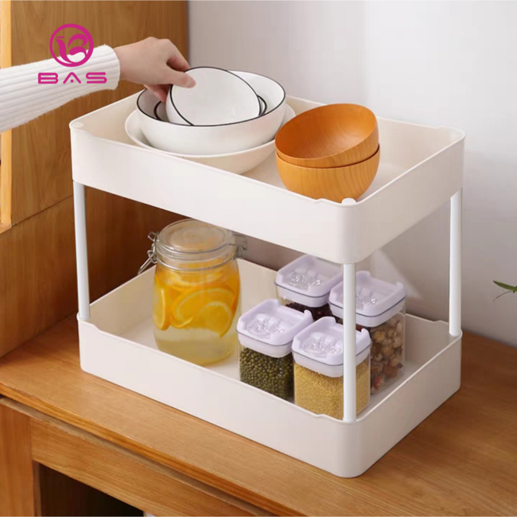Jual BAS Square rak dapur 2 tingkat | Shopee Indonesia