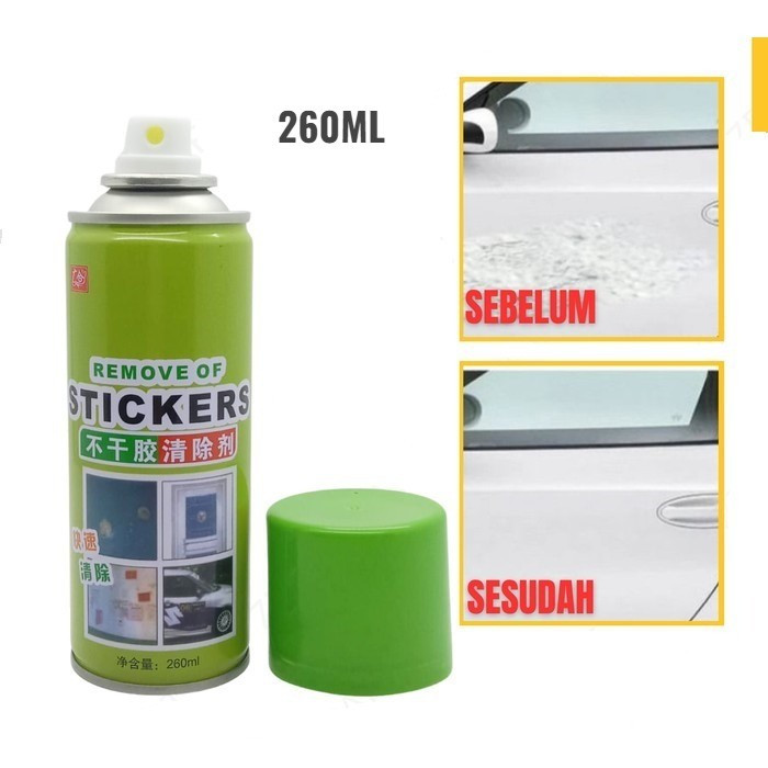 Jual Penghilang Cairan Spray lem Stiker Sticker Adhesive Remover Car ...