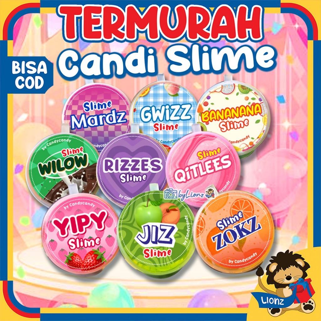 Jual Mainan Candi Slime mini by candycandy.idn | Shopee Indonesia