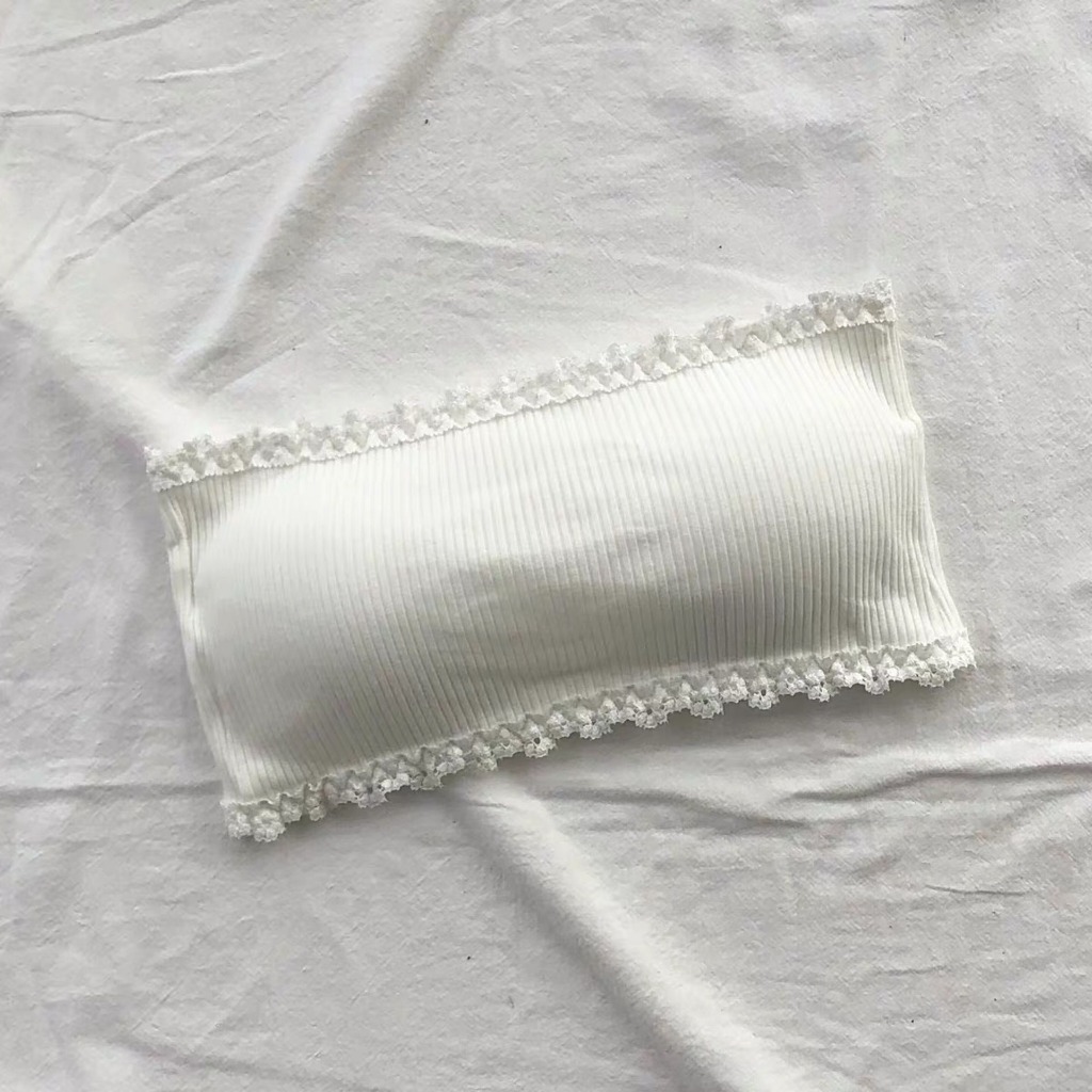 Jual MODELY - Crop Top BH Bra Kemben Bandeau Rendra Sexy Model Tanpa ...