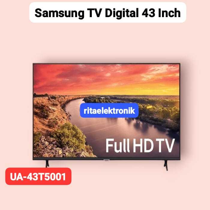 Jual TV LED 43 Inchi Samsung Digital Full HD UA 43T50001 | Shopee Indonesia