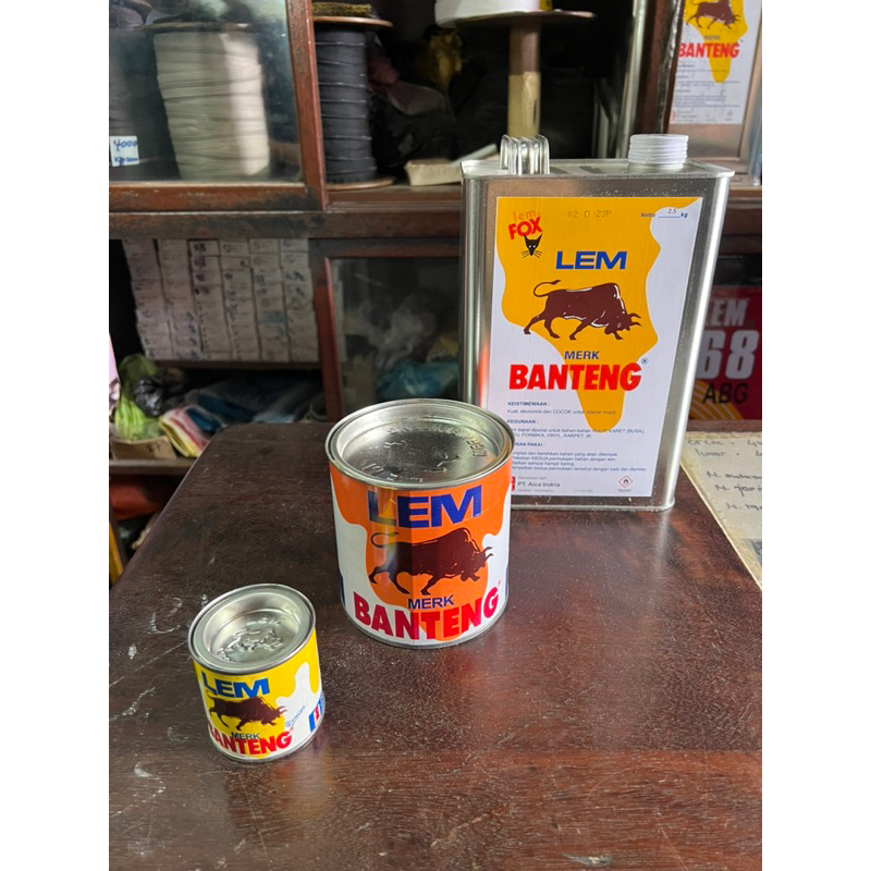Jual Lem Banteng ASLI 70g/500g (Kaleng) | Shopee Indonesia