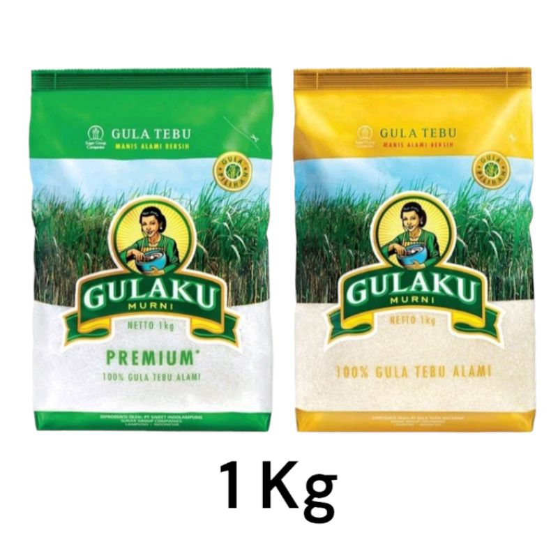 Jual Gula Pasir Gulaku 1Kg Warna putih / kuning | Shopee Indonesia