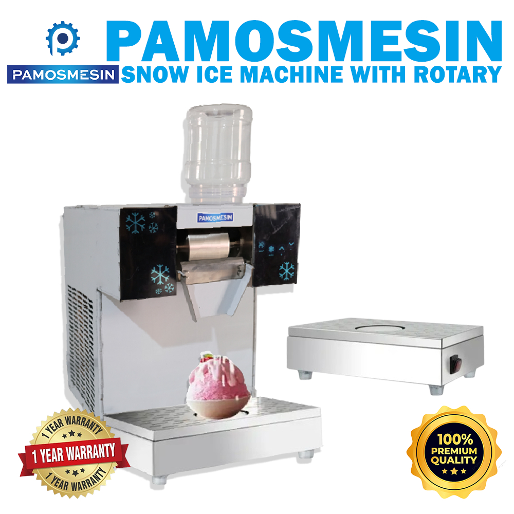 Jual Pamosroom Snow Ice Machine Bingsu Mesin Es Krim Korea Es Serut Ice ...