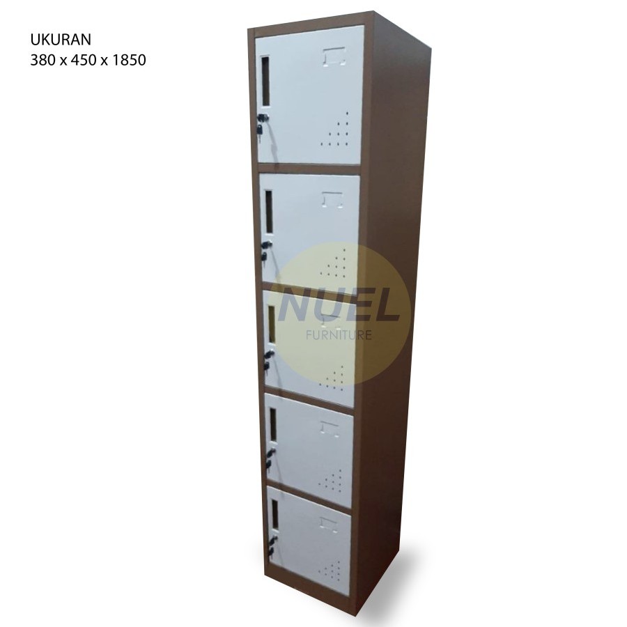 Jual Loker Besi / Locker Besi / Kabinet Besi / Loker Besi 5 Pintu ...
