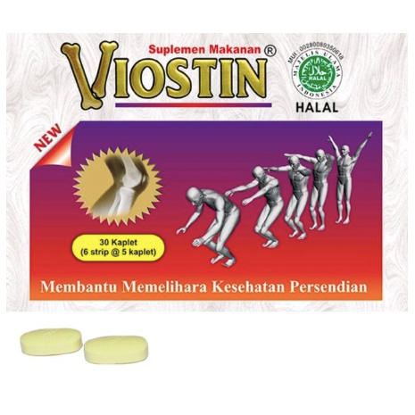 Jual Viostin Kapsul harga per 5 kapsul/strip Kesehatan Sendi | Shopee ...